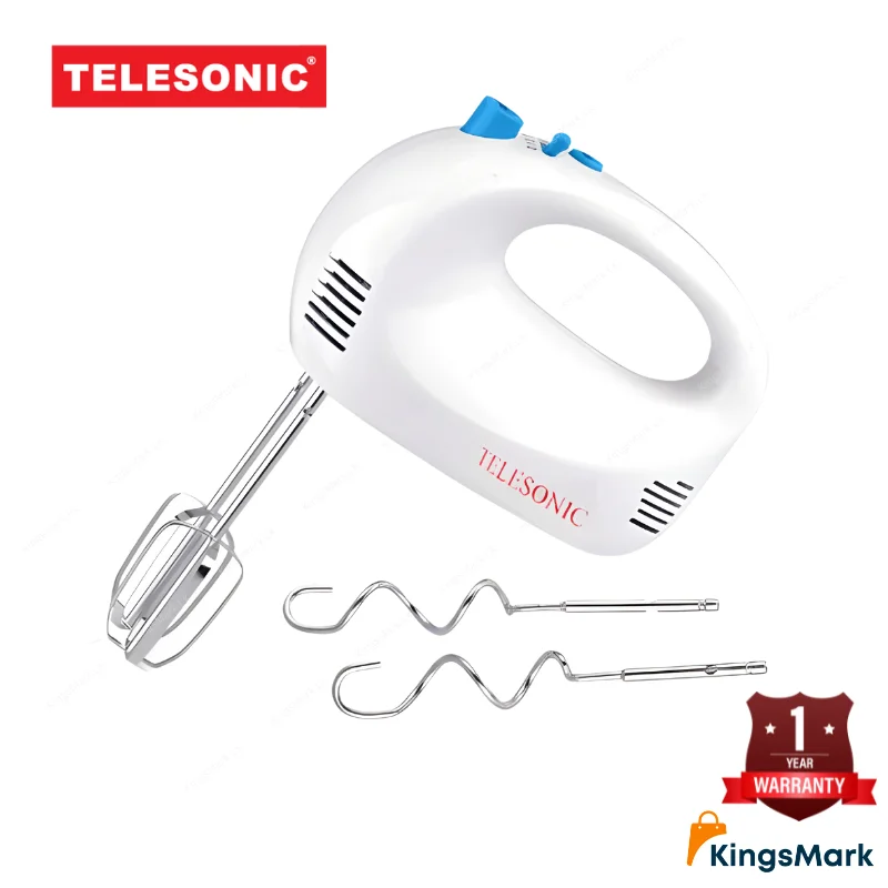 Buy Telesonic Hand Mixer 5 Speed Stainless Steel 220W Best Price Online at KingsMark Sri Lanka